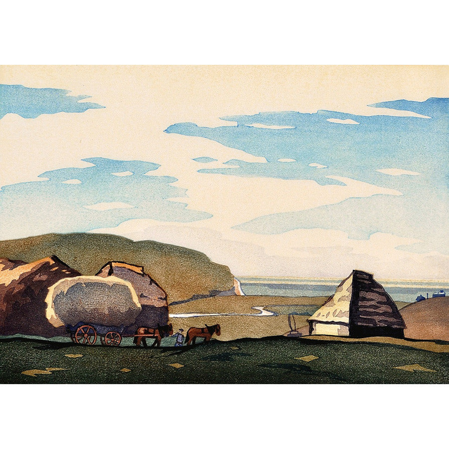 The Stack Yard 1938 By Eric Slater | Kings Framers